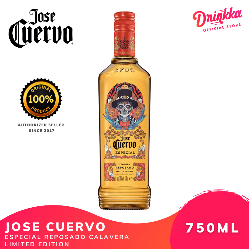 Jose Cuervo Especial Tequila Reposado Calavera Limited Edition 750ml ...