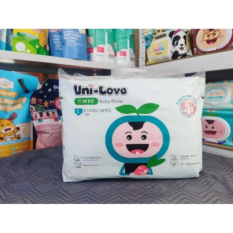 UNILOVE SLIMFIT LARGE PANTS 30 PCS | Shopee Philippines