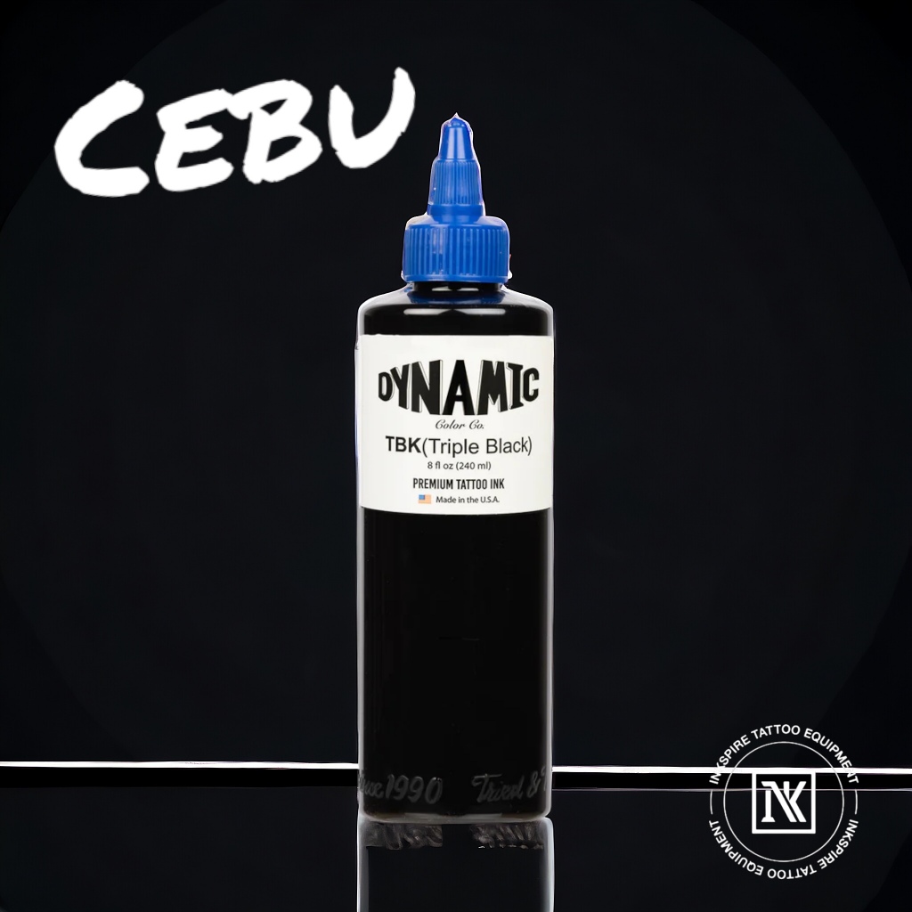 Dynamic Triple Black Tattoo Ink - 8oz.Bottle/Original USA[ INKSpire ...