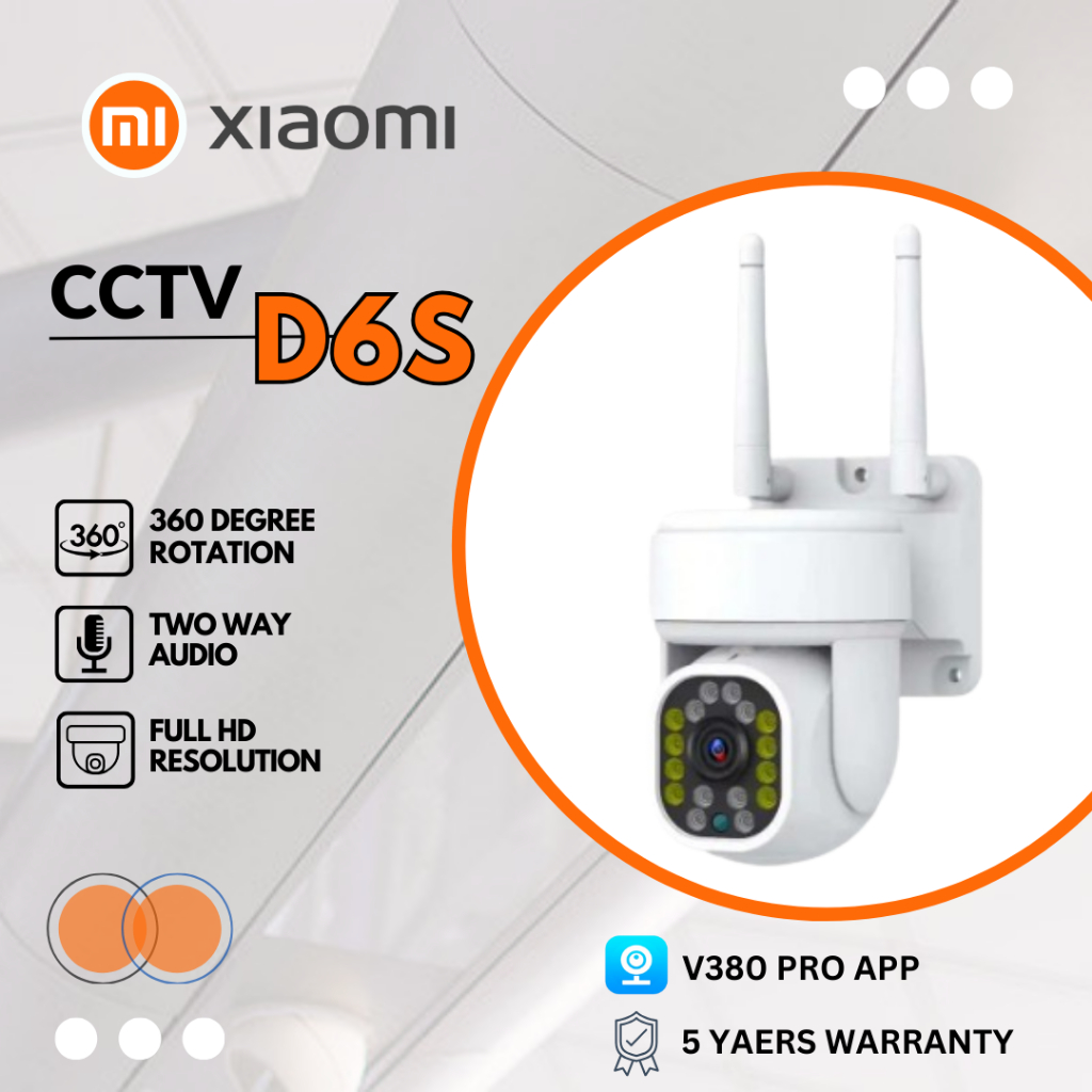 XM CCTV D6s 5 megapixel PTZ 5G WIFI IP camera HD 5MP Wireless CCTV HD ...