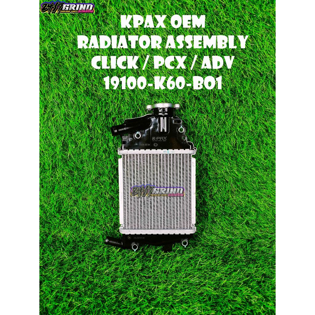 KPAX OEM RADIATOR COOLING SYSTEM HONDA CLICK / ADV / PCX 19100-K60-B01 ...