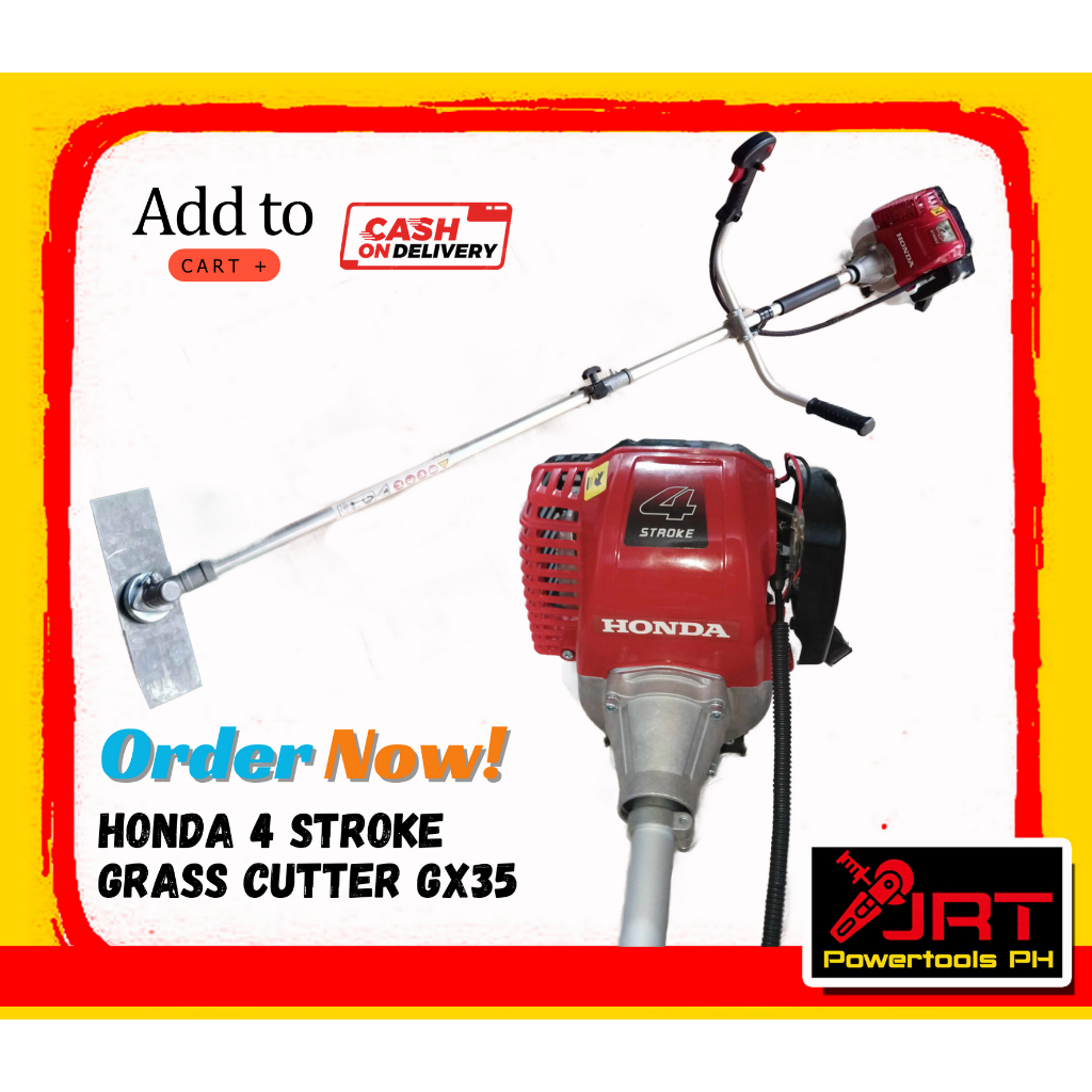 Honda 4Stroke Grass Cutter Grass Trimmer Brush Cutter GX35 Garden Tools ...