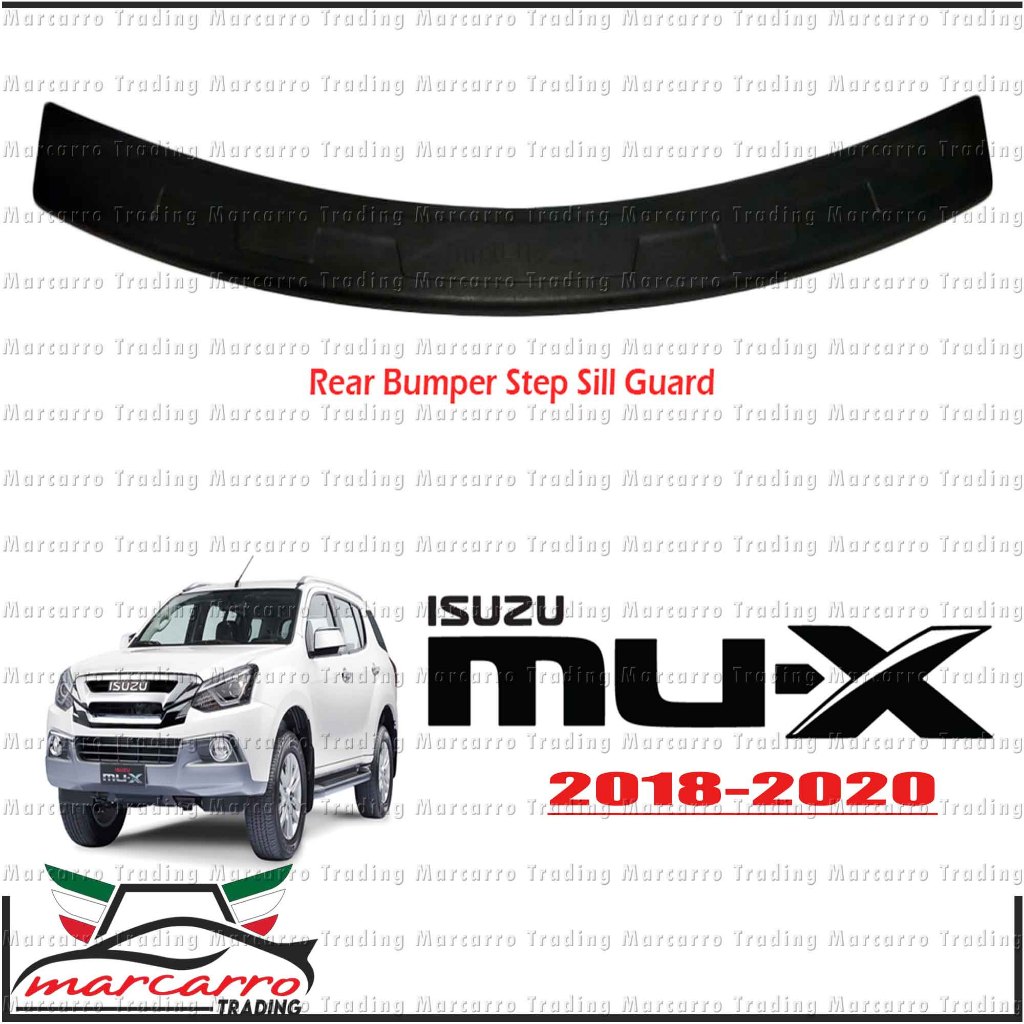 Isuzu MU-X Blue Power 2018-2020 OEM Rear Bumper Step Sill Guard ...