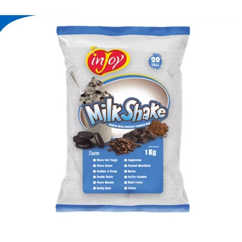 inJoy Cookies & Cream Milkshake Powder 1kg | Shopee Philippines