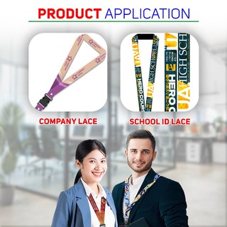 Sublimation Printable Lanyard ID Lace for ID Lace Making Matte / Shiny ...