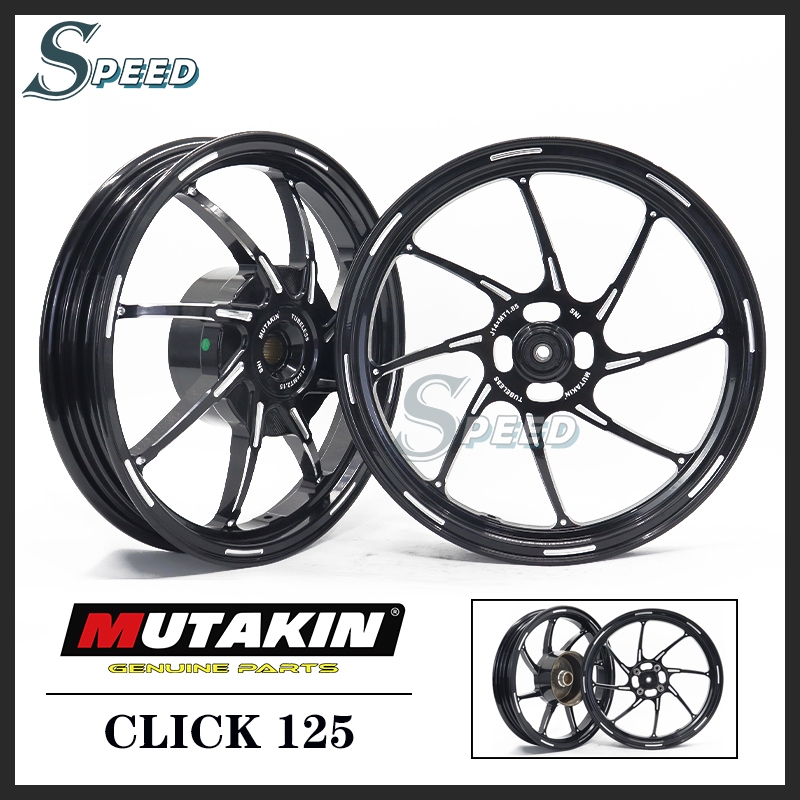 MUTAKIN 801 Mags For Click 125 / Click 150 Front Disc Brake 1.8*14 4 ...