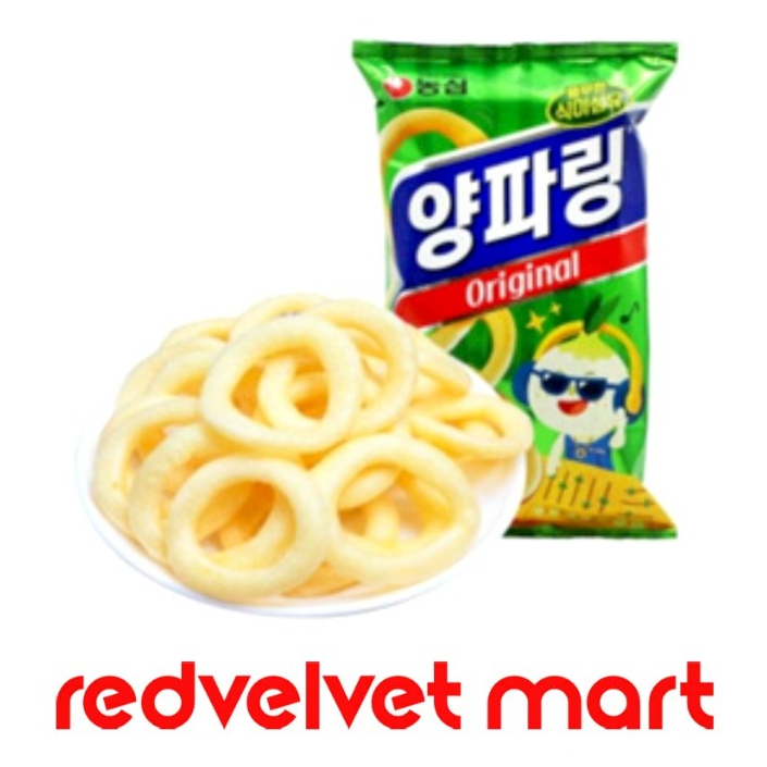 NONGSHIM ONION RINGS ( YANGPA RING / ONION RING ) KOREAN SNACK 50G-80G ...