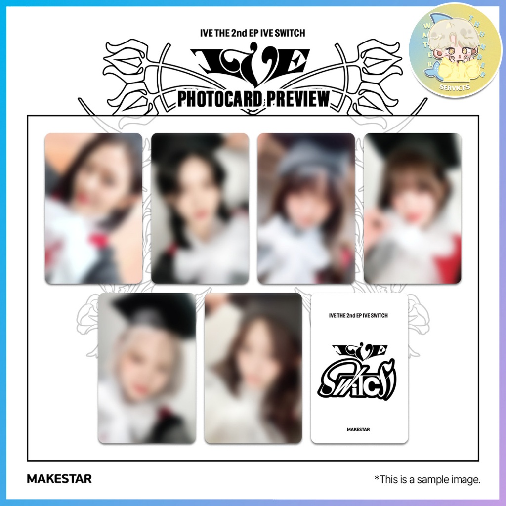 IVE Switch Album Makestar Graduation Ver. POB Photocard FETA [Sealed & Pre-Order] | Shopee ...