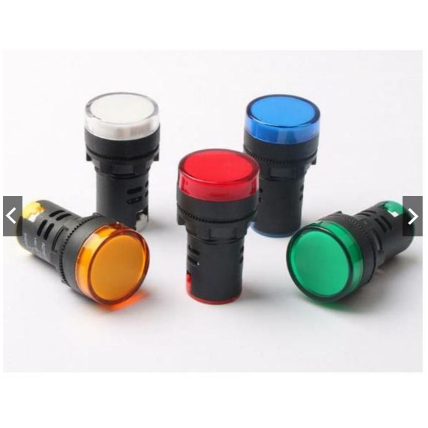 COD 1pc pilot light 220v indicator signal LED pilot light panel ...