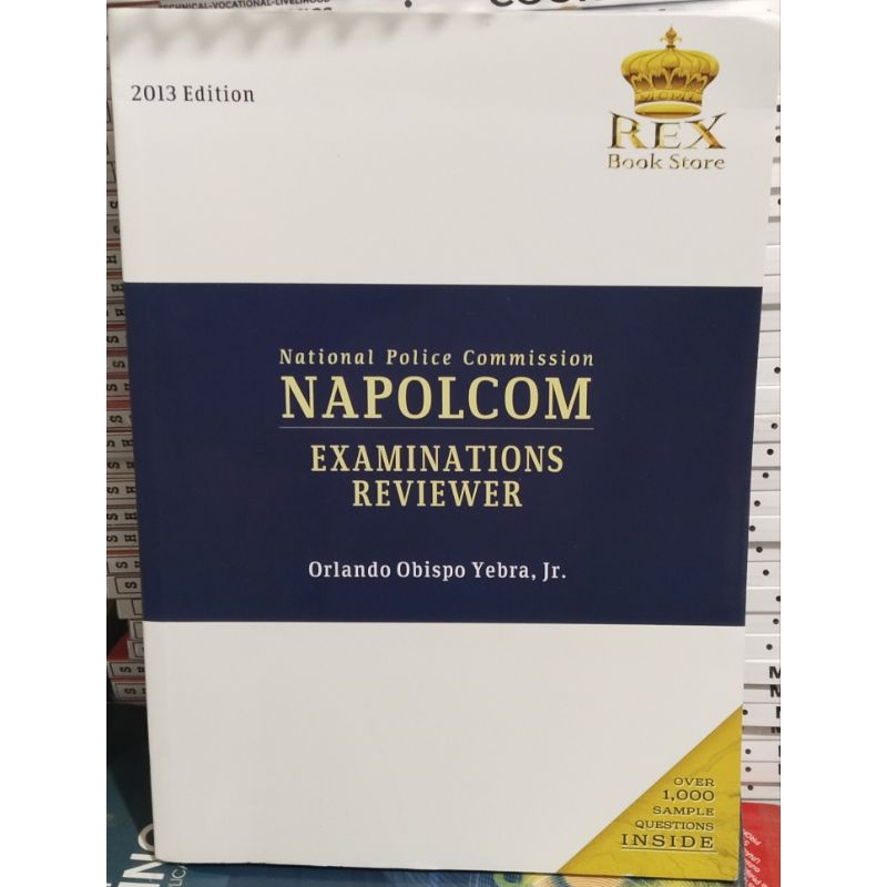 N.P.C NAPOLCOM EXAMINATIONS REVIEWER | Shopee Philippines