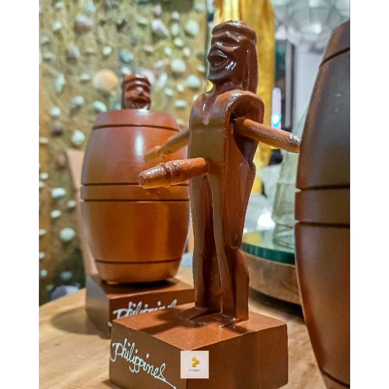 Philippine Wooded Barrel Man 8 Inches | Shopee Philippines