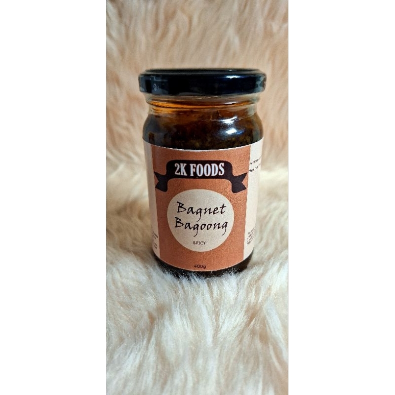 2K FOODS - Spicy Bagnet Bagoong (400g) | Shopee Philippines
