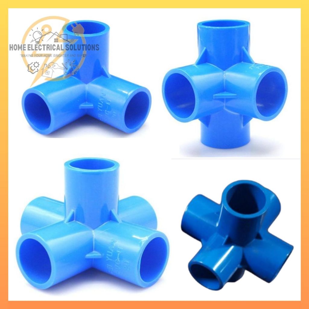 Pvc Blue Fittings-Ball Valve,3 Way Tee,4 way Tee,5 way Tee,6 way Tee ...