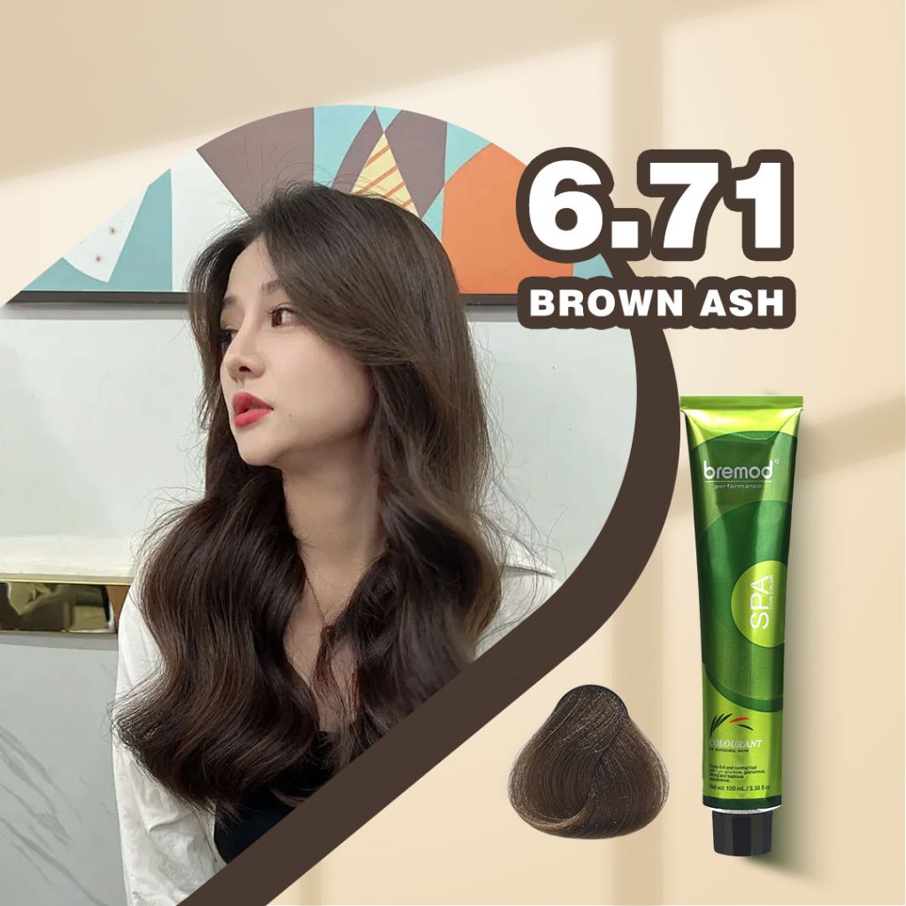 Bremod Hair Colors Dyed Cream 100ml Red Copper Purple Burgundy Brown ...