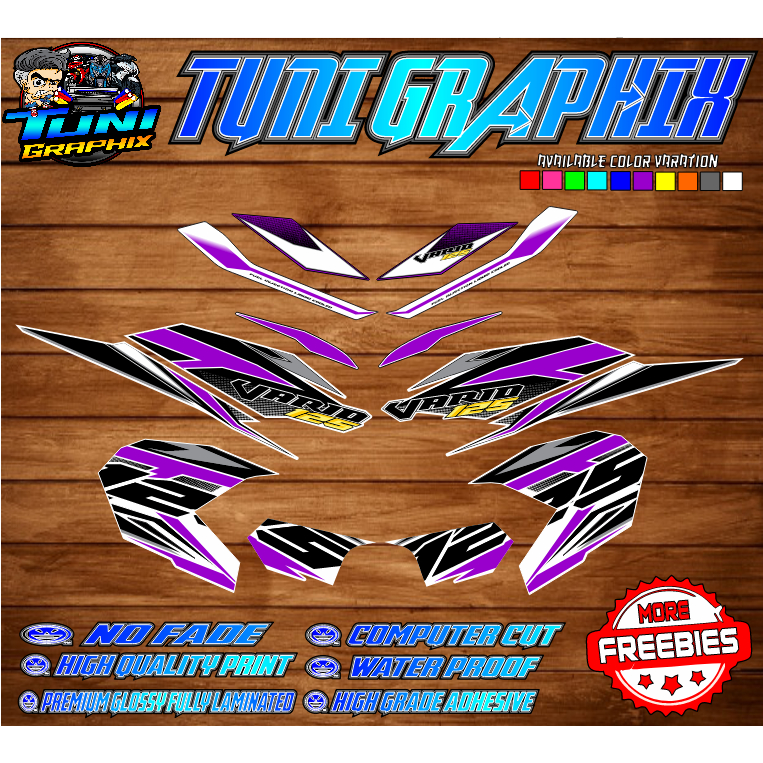 Honda Click 125i V3 / V4 LC Vario Decals 2024 | Shopee Philippines