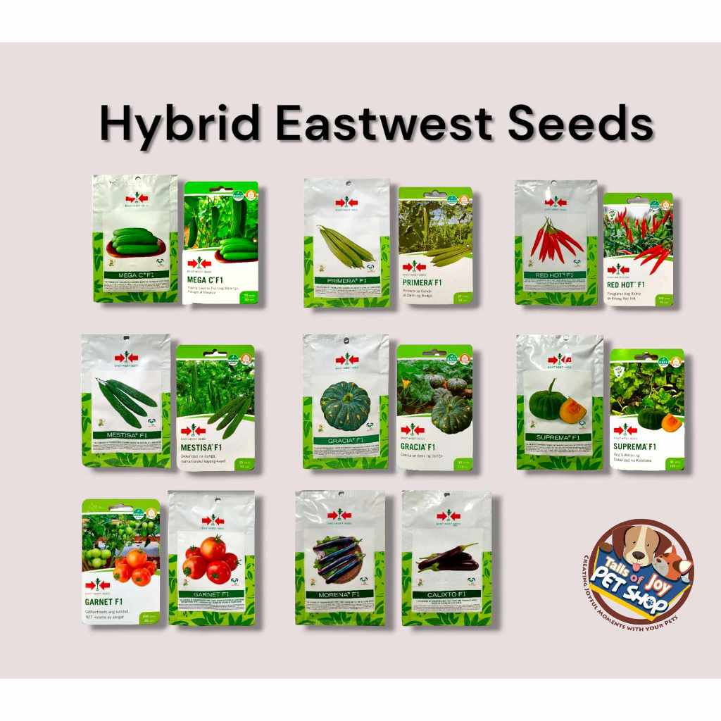 TOJ! New Packaging Hybrid Varieties of Seeds East West Brand | Shopee ...