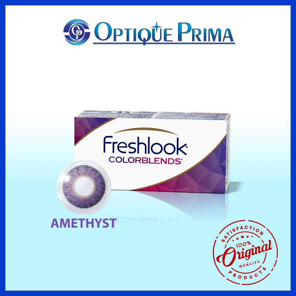 FreshLook COLORBLENDS / Amethyst / Monthly Disposable Contact lens ...