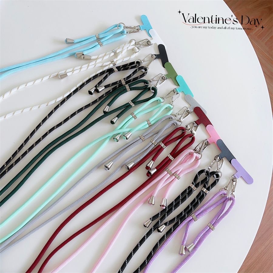 Multi purpose mobile phone crossbody rope double button mobile phone ...