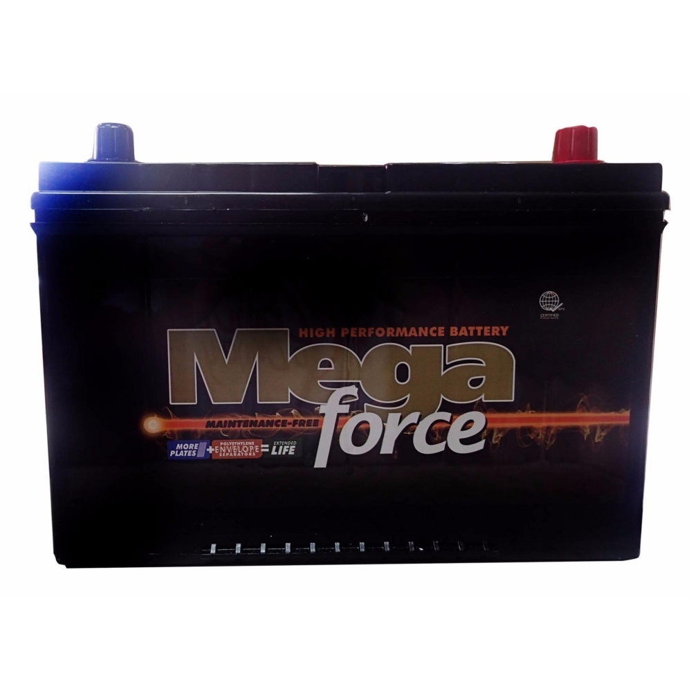 Mega Force 3SMF NX120-7L 95D31L Maintenance Free Car Battery with 18 ...