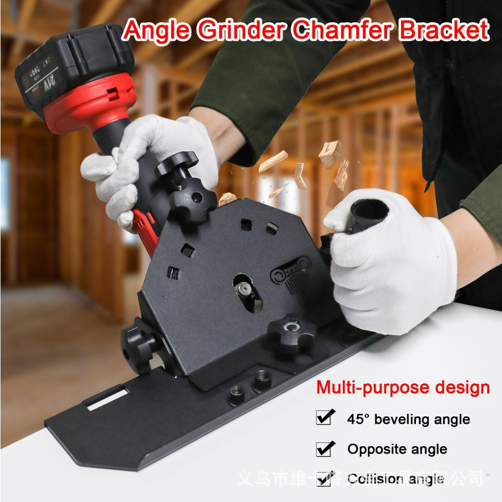 45 Degree Tile Chamfer Cutting Bracket Angle Grinder Tile Chamfers ...