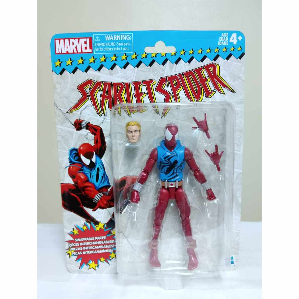 Marvel Legends Retro Scarlet Spider | Shopee Philippines