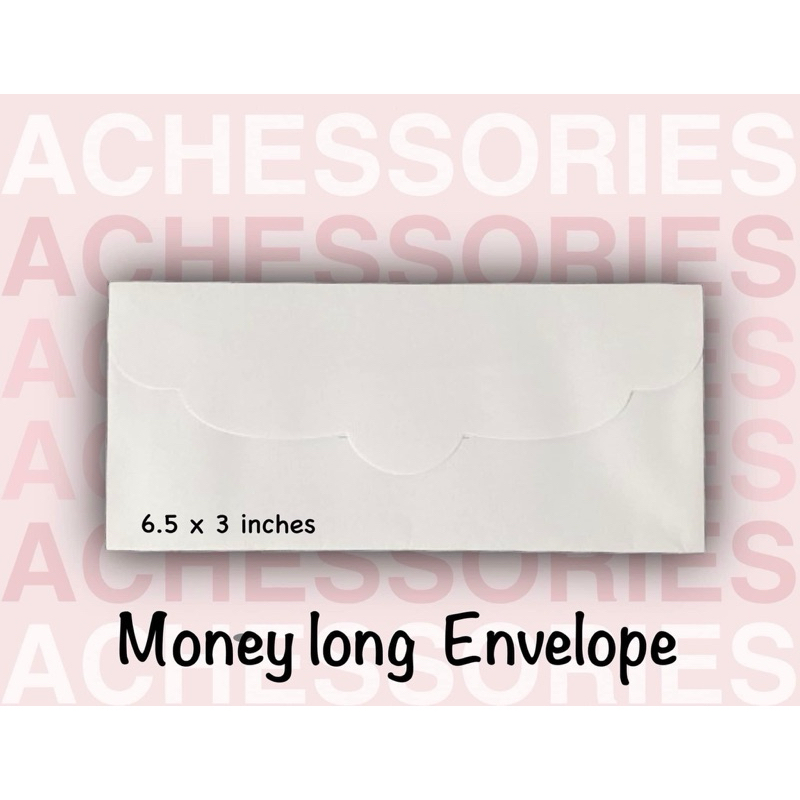 plain white money envelopes 5pcs per pack | Shopee Philippines