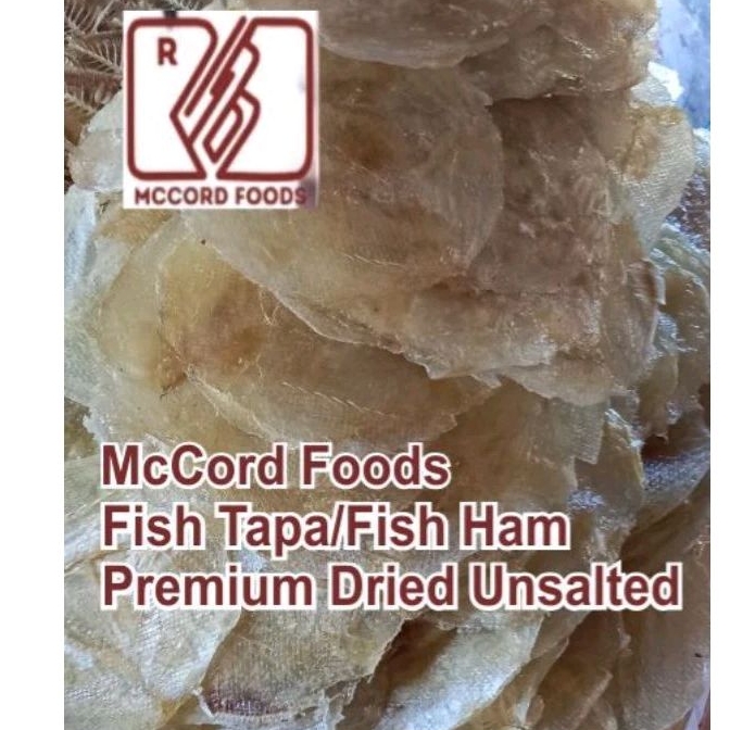 Fish Tapa/Fish Ham 1kg McCord Foods Silay Premium Dried Unsalted ...