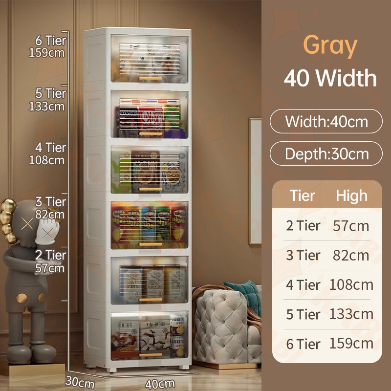 Kabi Flip cabinet Home Organize Durabox modern 40cm 50cm width Wardrobe ...