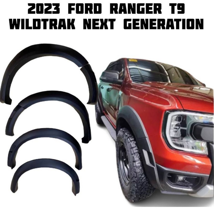 2023 Ford Ranger T9 WILDTRAK Next Generation Bushwacker Plain Slim ...