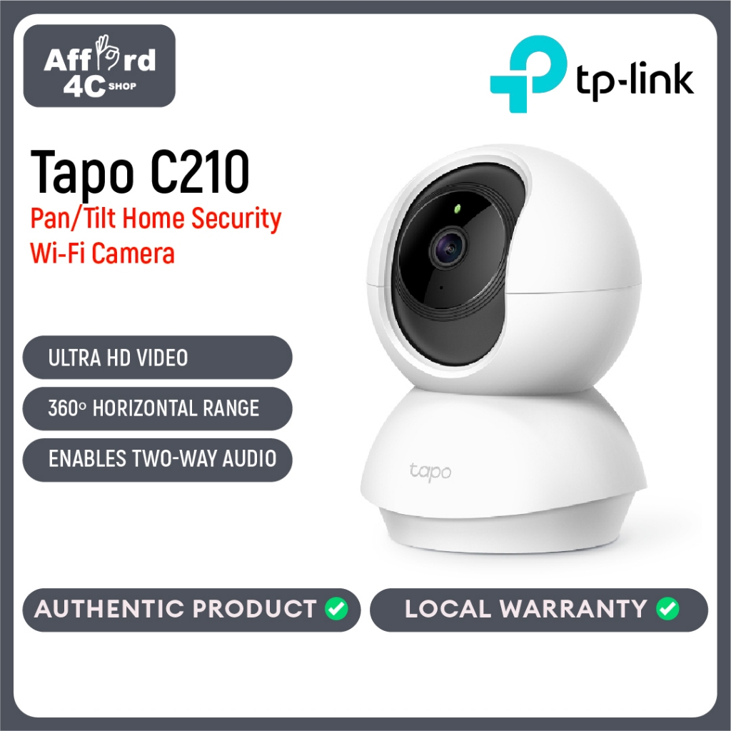 TP-Link Tapo C210 | Pan/Tilt Home Security Wi-Fi Camera | Shopee Philippines