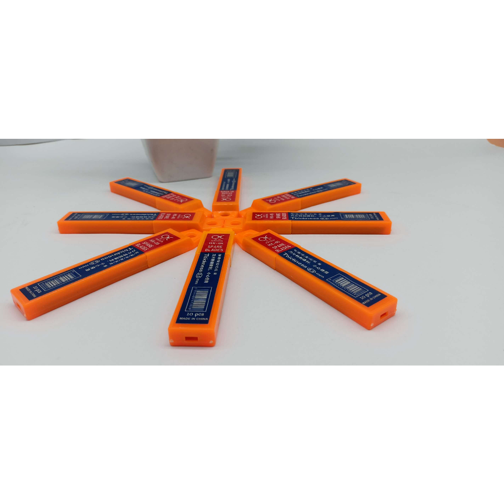 EASY BLADE CUTTER KNIFE REFILL Sold per tube/10pcs | Shopee Philippines
