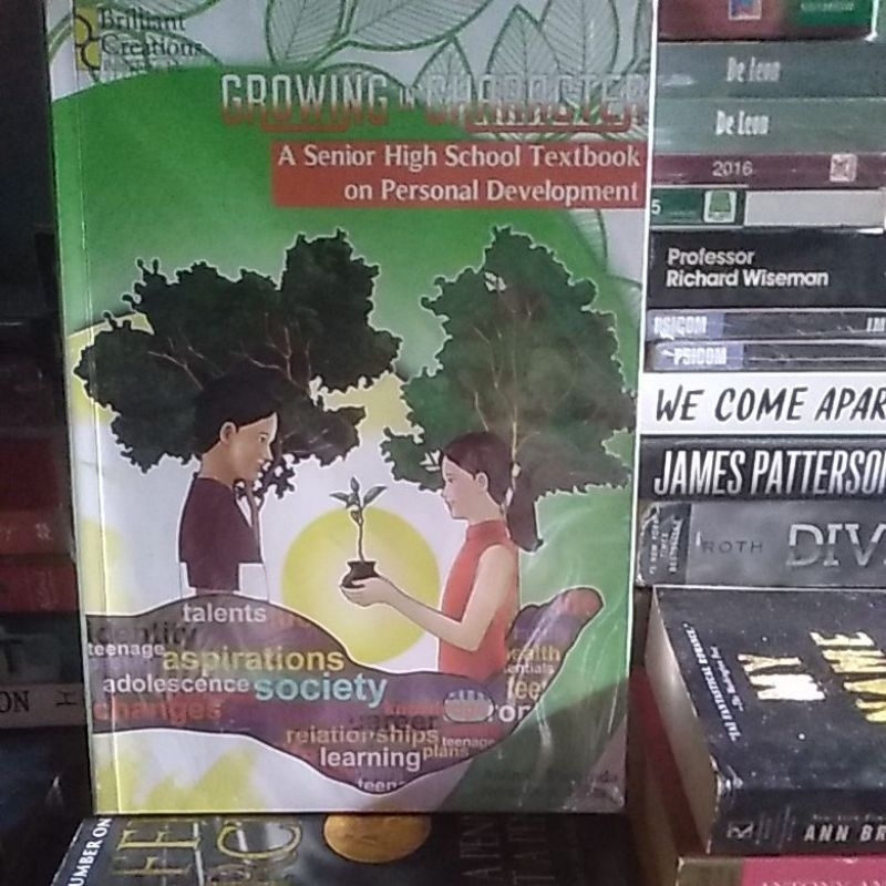 GROWING CHARACTER A SHS textbook on Personal Development | Shopee ...