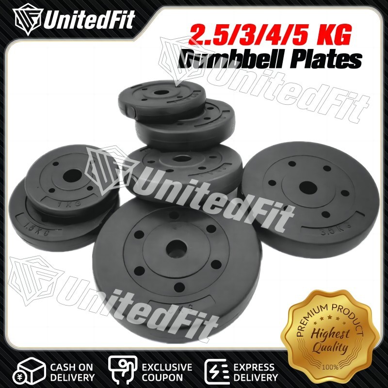 1 inch 1.25KG/1.5KG/2KG/2.5KG Weight Plate Dumbbell Plate for Barbell Fitness Equipment | Shopee ...