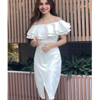 CIVIL WEDDING DRESS WITH SIZES BRIDAL DRESS WHITE ENTOURAGE SPONSOR ...