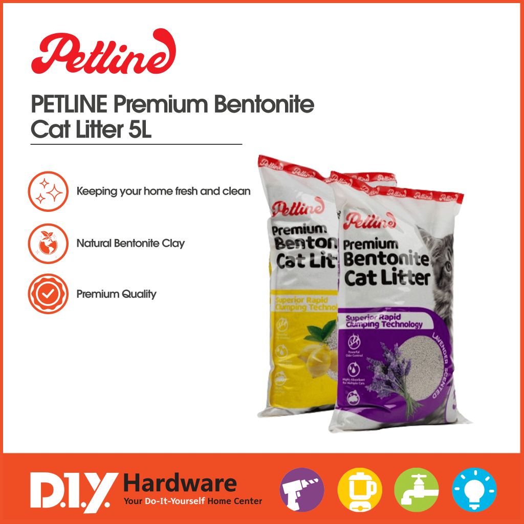 PETLINE Premium Bentonite Cat Litter 5L | Shopee Philippines