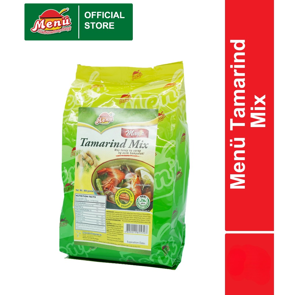 Menu Tamarind Mix 800g | Shopee Philippines