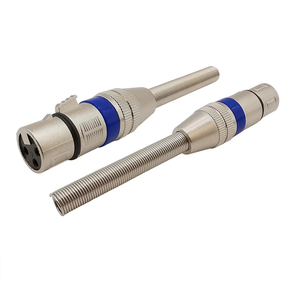 Upgrade Alloy XLR 3 Pin Female MalePL-55 and XLR Female & Male ...