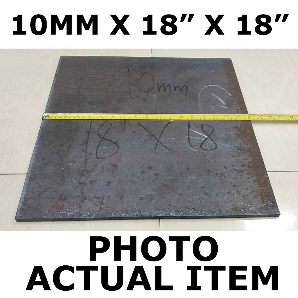 MS BASE PLATE 10MM X 18'' X 18'' MILD STEEL ...