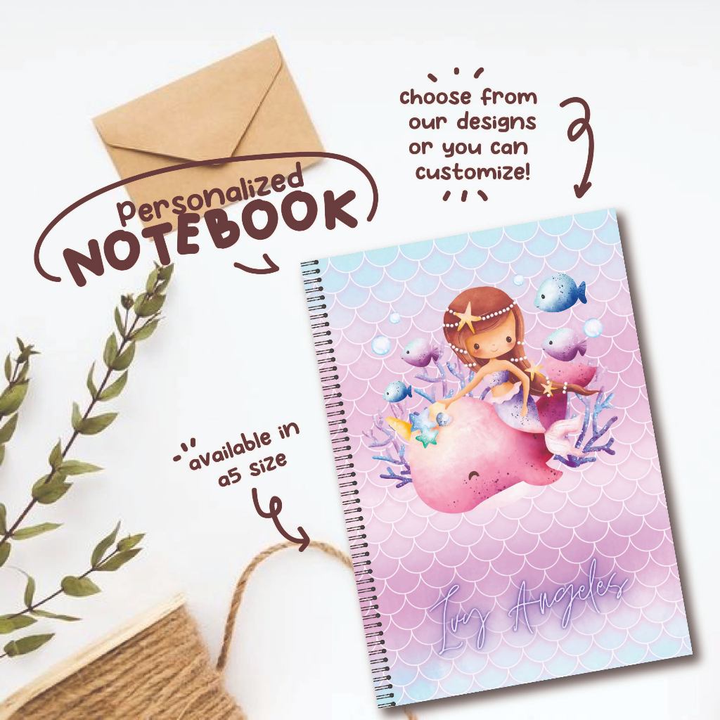 PERSONALIZED NOTEBOOK (5x8") | Shopee Philippines