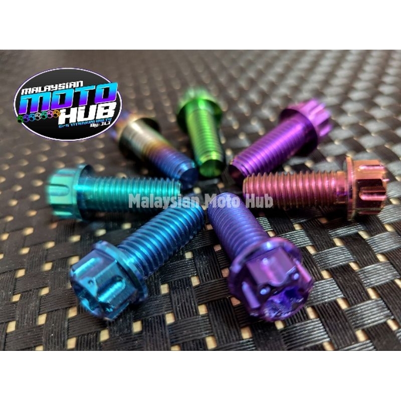 TITANIUM SCREW 10×25 ROUGH THREAD 1PC ONLY | Shopee Philippines
