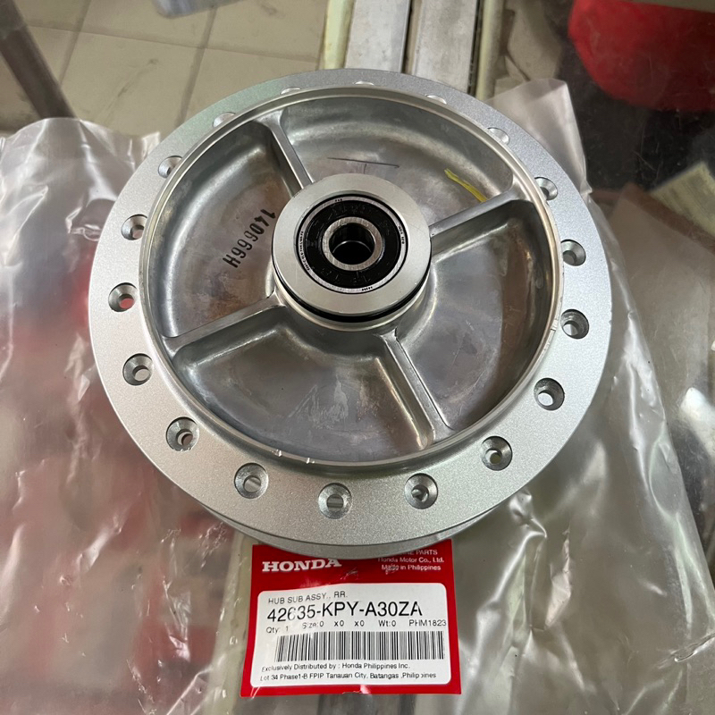 Wave125 Xrm125 RS125 Rear Hub Drum Type (Honda Genuine) Made in ...