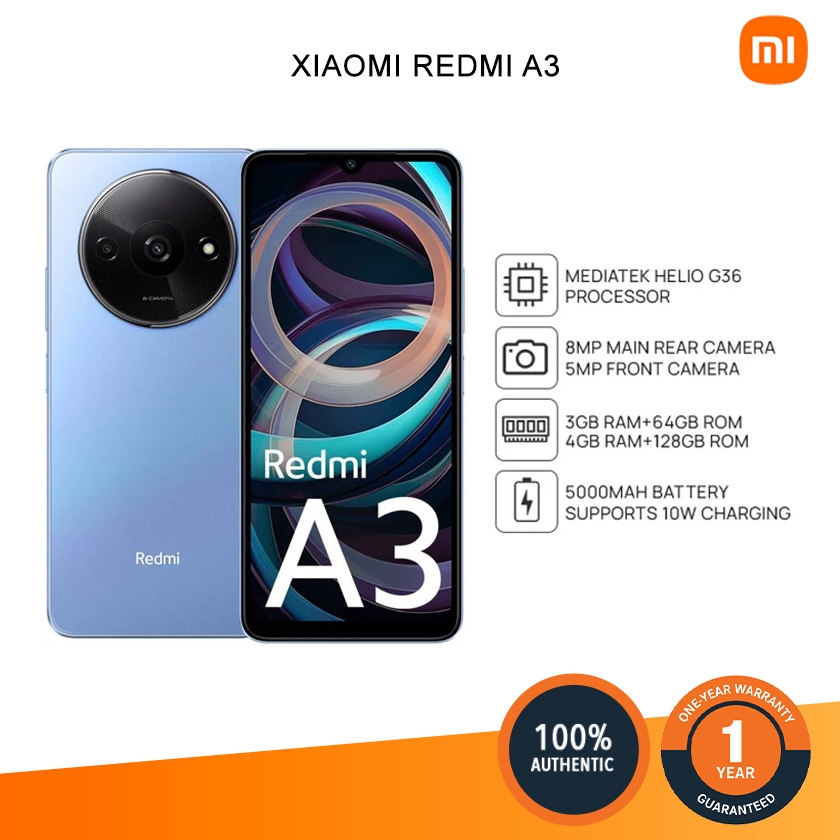 Xiaomi A3, 3GB + 64GB Global Version | Shopee Philippines