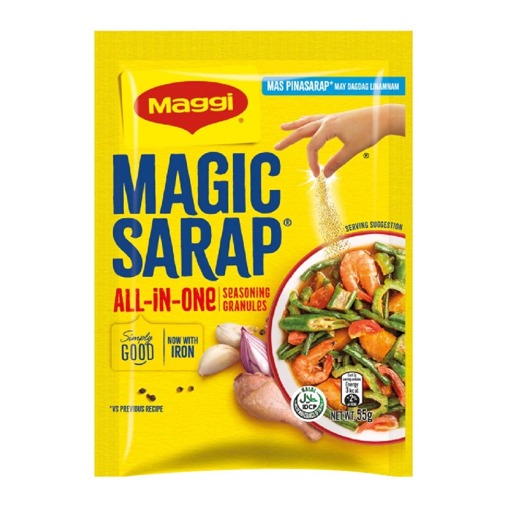 Maggi Magic Sarap All-In-One Seasoning Granules 55g | Shopee Philippines
