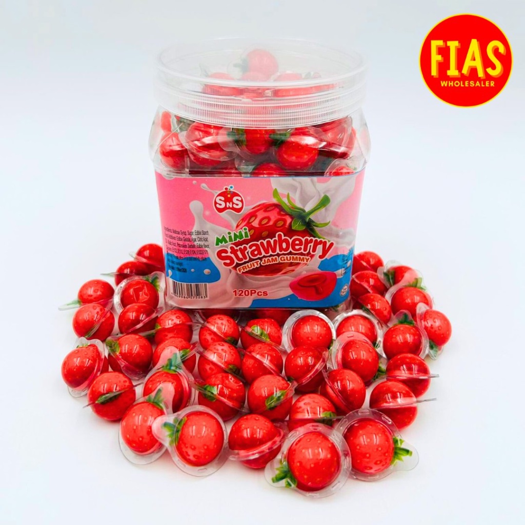 120 pcs Mini Fruit Jam Gummy Balls | Shopee Philippines