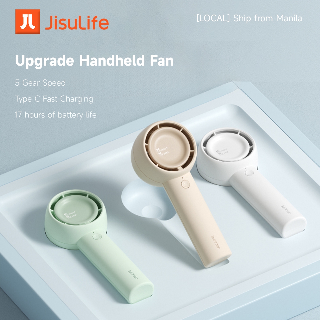 Jisulife Super-Mini Turbo Fan Rechargeable (4500mAh) | Shopee Philippines