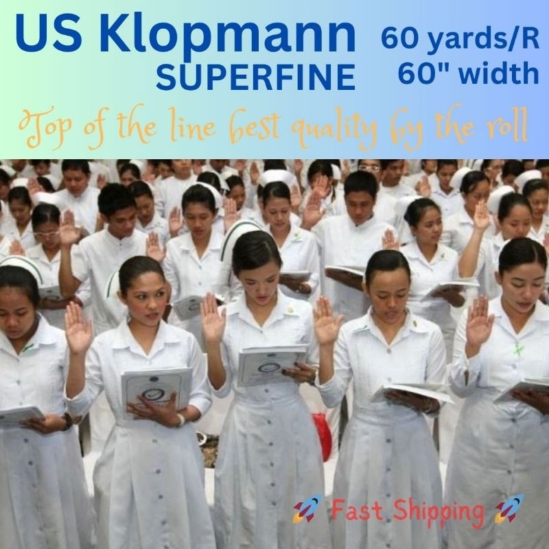 By ROLL: US Klopman Superfine blue selvage bluish white klopmann ...