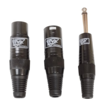 LIVE PL55 PLUG AND XLR JACK AND XLR PLUG - FULL METAL BODY | Shopee ...