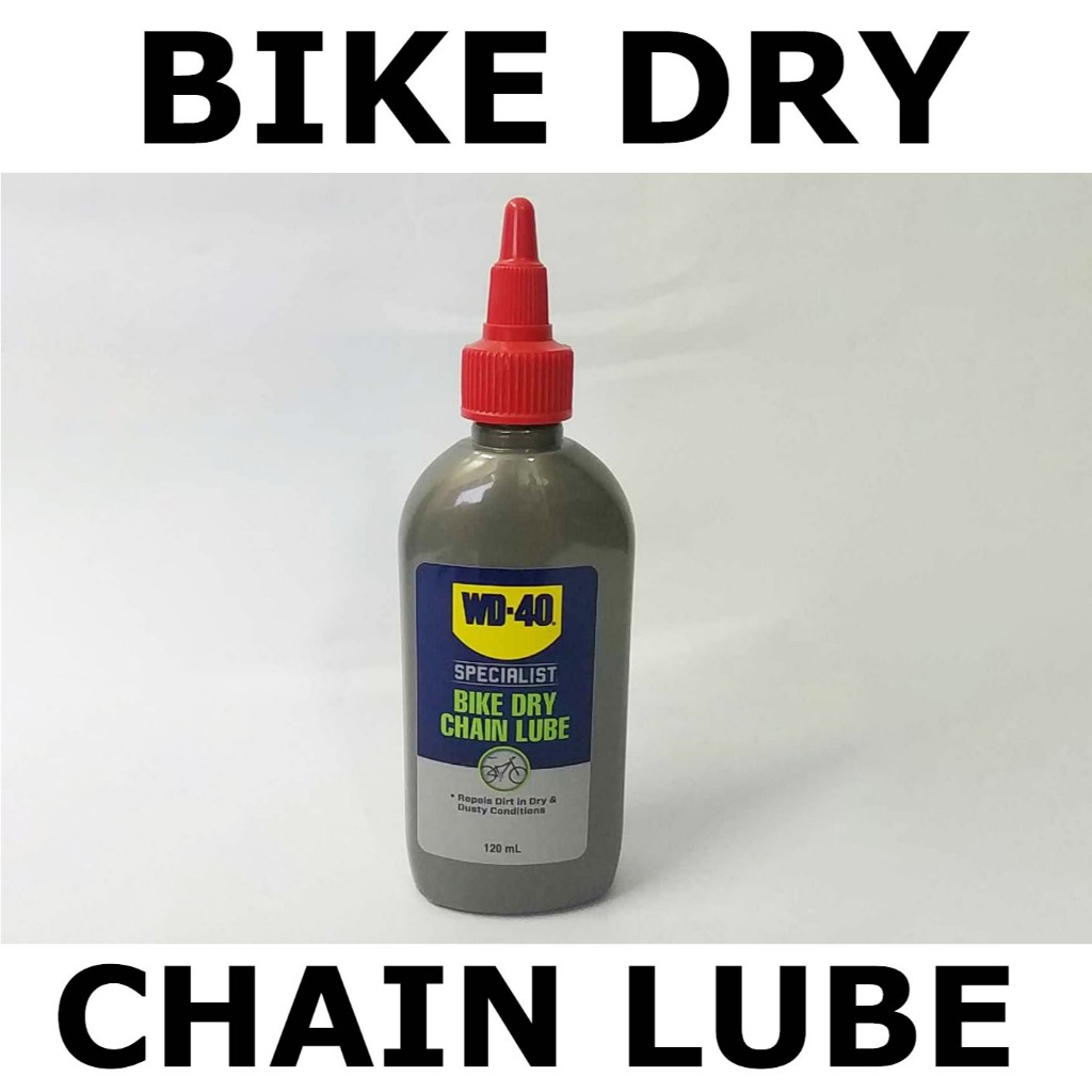 ORIGINAL WD-40 BIKE DRY CHAIN LUBE SPECIALIST ( 120 ML ) WD40 DRY AND ...