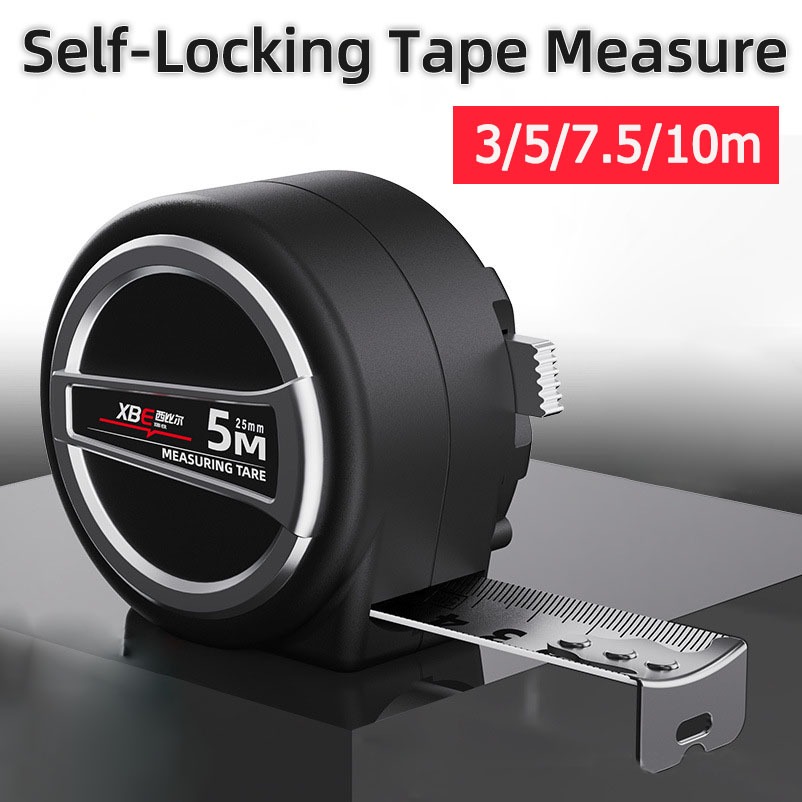 10m Self Locking Steel Tape Measure Metro Steel Measuring Tape Meter ...