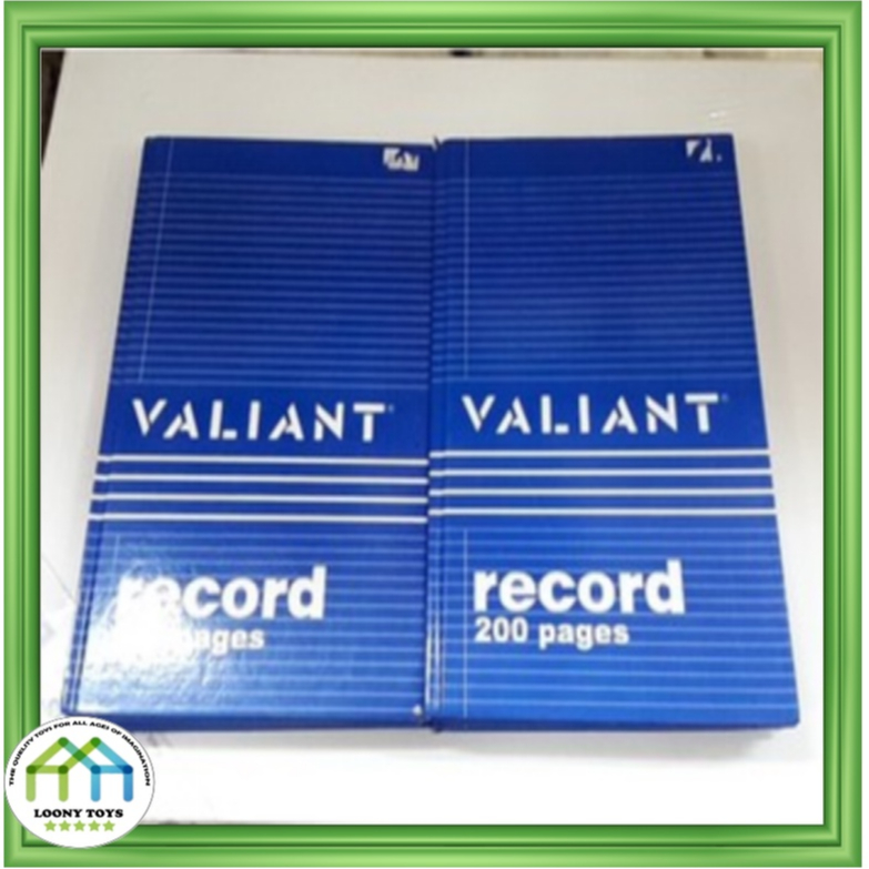 MASAYA100 COD SCHOOL SUPPLIES/ GUARD BOOK/VALIANT RECORD BOOK (150PAGES ...